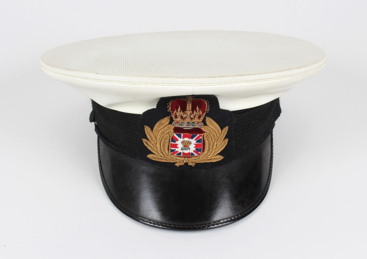 Hm Dockyard Chatham Admiralty Issue Tugmaster Hat C1971 Chatham 